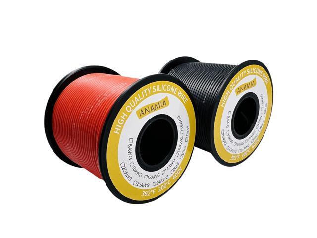 Click here for ANAMIA 24AWG Silicone Electrical Wire 400ft  24 Ga... prices