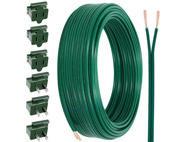 Click here for 55FT SPT-1 18/2 Christmas Electrical Wire with 6PC... prices