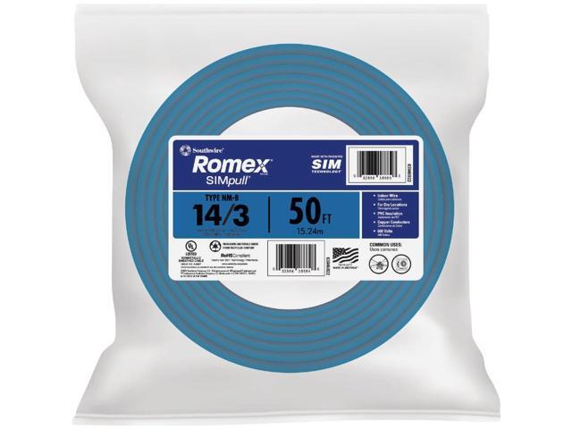 Click here for Southwire Romex Brand Simpull Solid Indoor 14/3 W/... prices