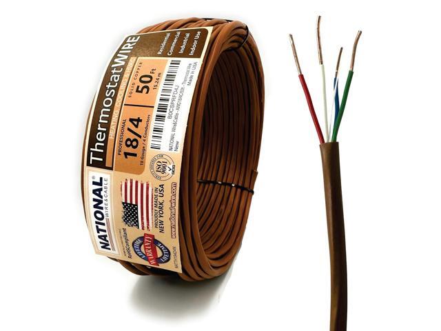 Click here for 18/4 50Ft. NATIONAL Wire & Cable Thermostat Doorbe... prices