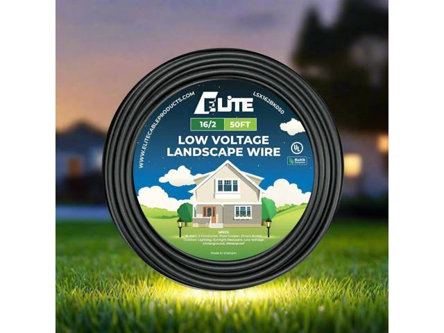 Click here for Elite 16/2 Landscape Lighting Wire  Low Voltage  D... prices