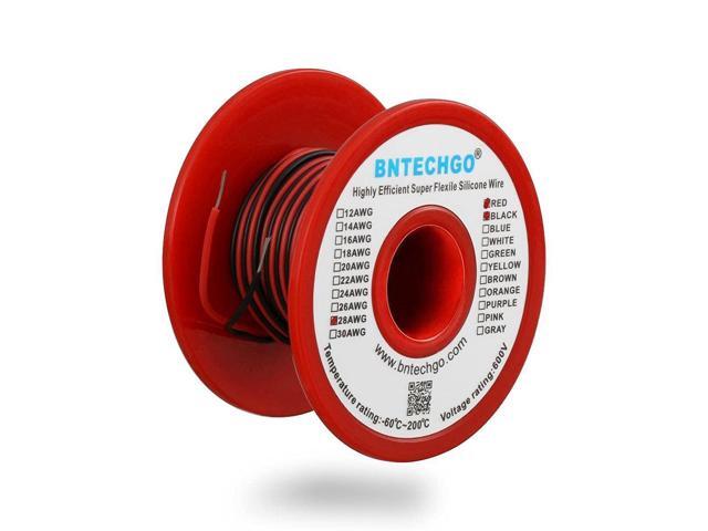 Click here for BNTECHGO 28 Gauge Silicone Wire Spool Red and Blac... prices
