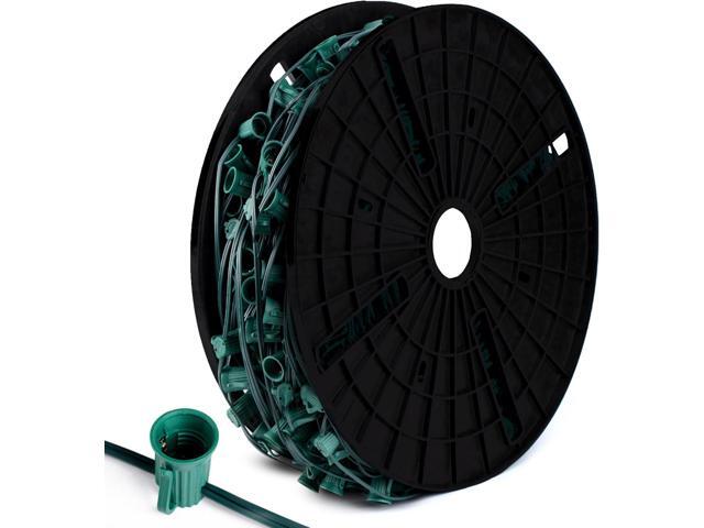 Click here for Luna Holiday Lights C7 500 FT Spool Wire 12 inch s... prices