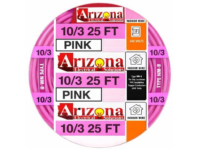 Click here for 25 FEET 10/3 Type NM-B Copper Wire. #10 AWG  3 Con... prices