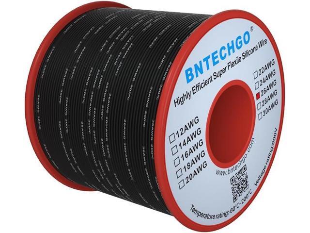 Click here for BNTECHGO 26 Gauge Silicone Wire Spool 250 ft Black... prices