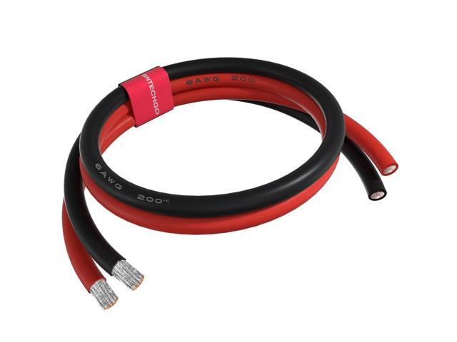 Click here for BNTECHGO 6 Gauge Silicone Wire 5 ft Red and 5 ft B... prices