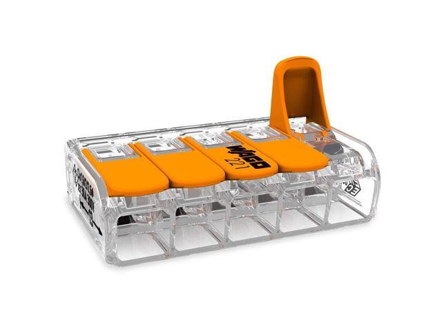 Click here for Wago 221-615 Lever-Nuts 10AWG 5 Conductor Compact... prices