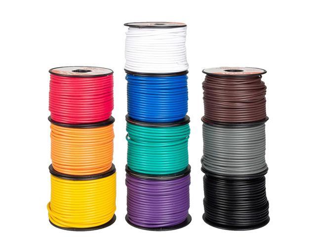 Click here for Thonapa 16 Gauge Primary Wire - 10 Roll Copper Cla... prices