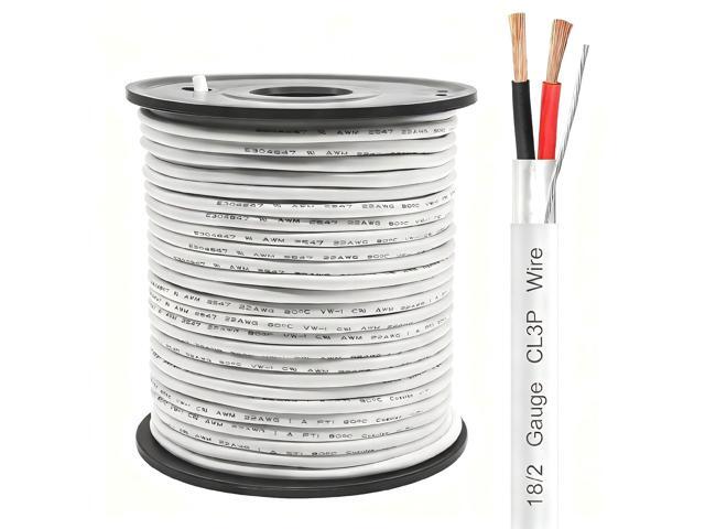 Click here for 18/2 Shielded Wire 100FT CL3P Jacket Pure Copper W... prices