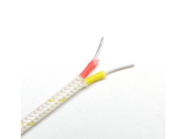 Click here for K-Type Thermocouple Wire AWG 24 Solid w. High Temp... prices