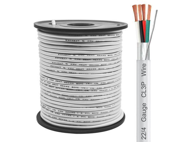 Click here for 22/4 Shielded Wire 50FT CL3P Jacket Pure Copper Wi... prices