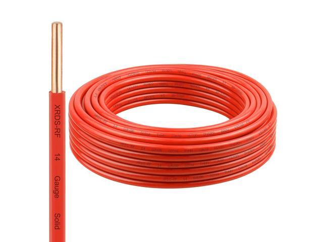 Click here for THHN Wire 25 FT  Single Bare Copper Conductor  14A... prices