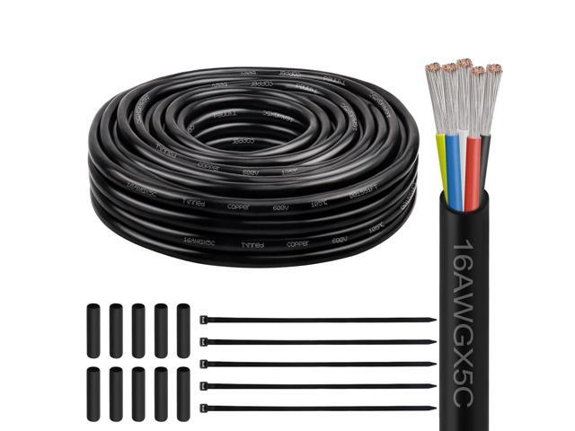 Click here for 16 Gauge 5 Conductor Electrical Wire  16 AWG Tinne... prices