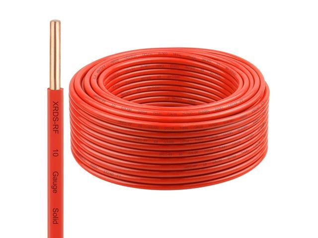 Click here for THHN Wire 100 FT  Single Bare Copper Conductor  10... prices