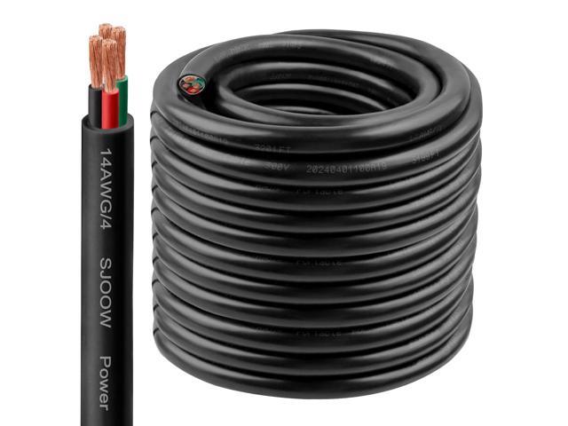 Click here for 14/4 SJOOW Wire 100FT  14 AWG 300V SJOOW Bulk Cabl... prices