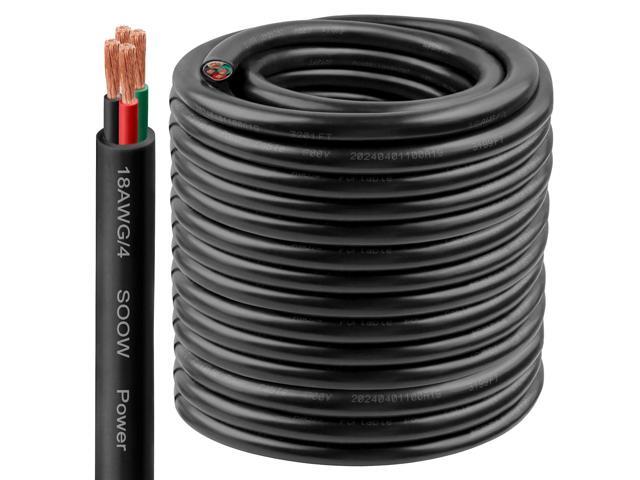 Click here for 18/4 SOOW Wire 200FT  18 AWG 600V SOOW Bulk Cable... prices