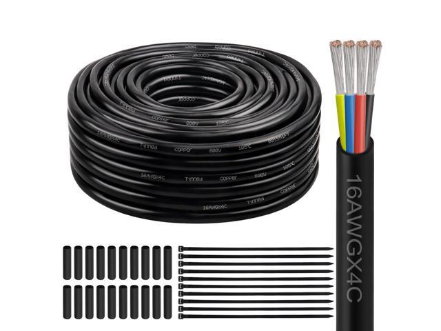 Click here for 16 Gauge 4 Conductor Electrical Wire  16 AWG Tinne... prices