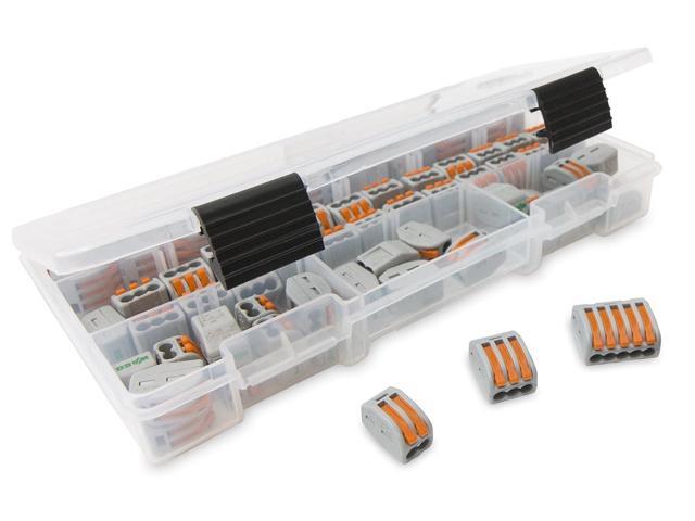 Click here for WAGO 222 Lever-Nuts 70pc Wire Connector Assortment... prices