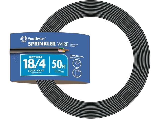 Click here for Southwire 49276945 500 ft. 18/4 Black Solid UL Bur... prices