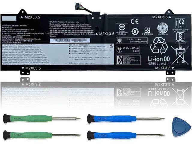 Click here for L19C4PDC Laptop Battery 15.36V 71Wh 4675mAh Replac... prices