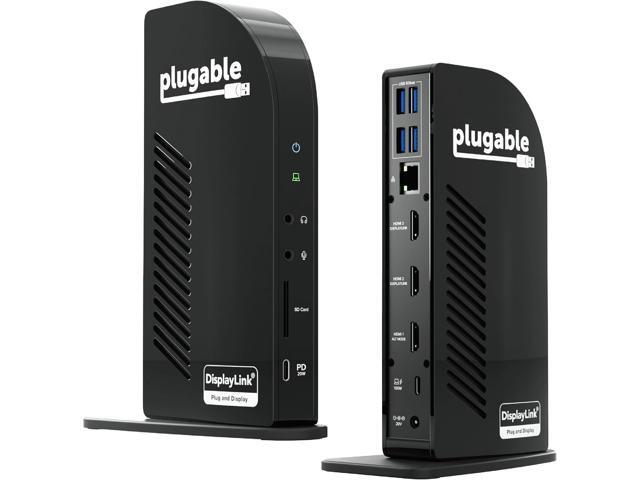 Click here for Plugable USB-C Triple Monitor Docking Station: 13-... prices