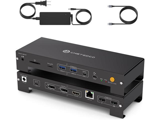 Click here for USB C Laptop Docking Station 3 Monitors 4K with 12... prices