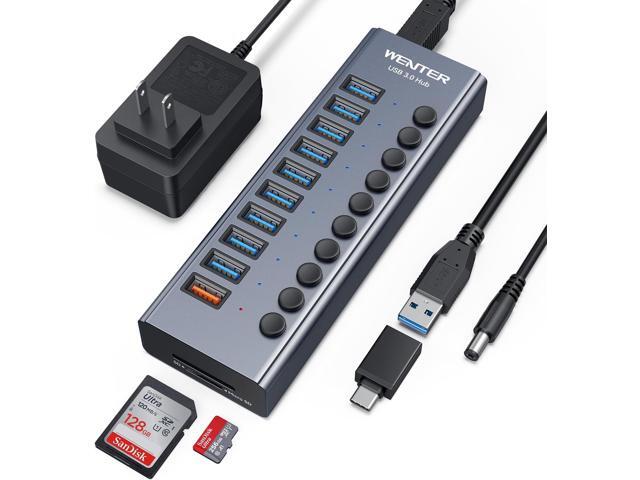 Click here for WENTER Powered USB Hub 3.0 with SD/TF Card Reader... prices