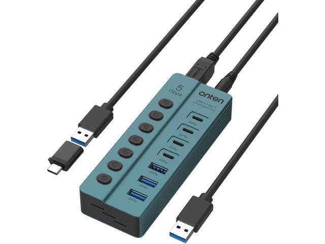 Click here for Onten OTN - 5317S 7 - Port USB 3.0 Hub  5Gbps High... prices