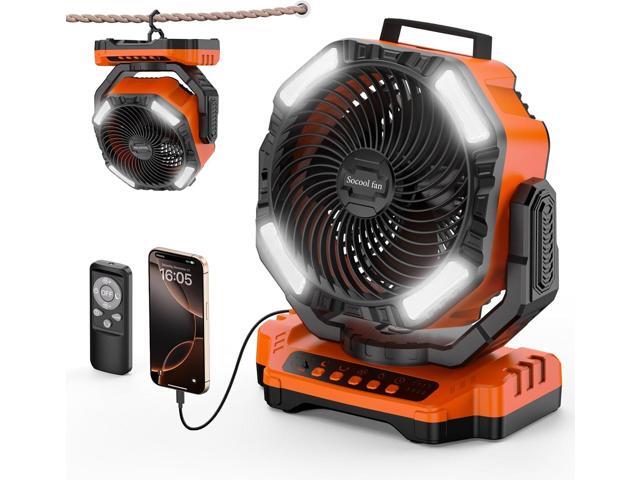 Click here for Socool 40000mAh Camping Fan Rechargeable  Battery... prices
