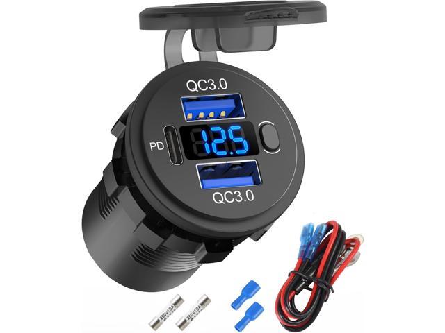 Click here for 12 Volt USB Outlet Dual Quick Charge 3.0 Port and... prices