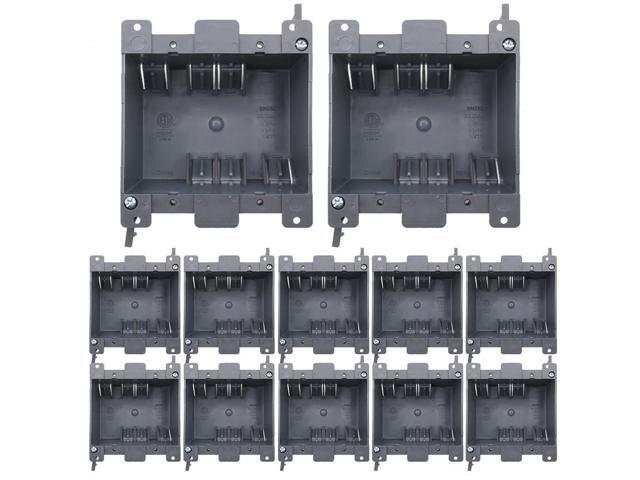 Click here for MAKERELE Double Gang Old Work Switch/Receptacle Bo... prices