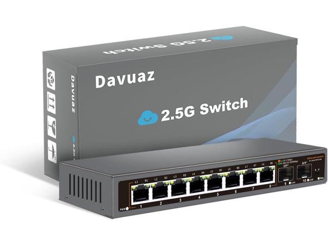 Click here for 2.5G Unmanaged Ethernet Switch with 8 x 2.5G Base-... prices