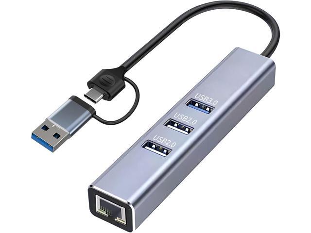 Click here for USB to Ethernet Adapter  3-Port USB 3.0 Hub with R... prices