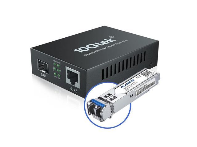 Click here for Gigabit Media Converter LC  SFP Port  Single Mode... prices