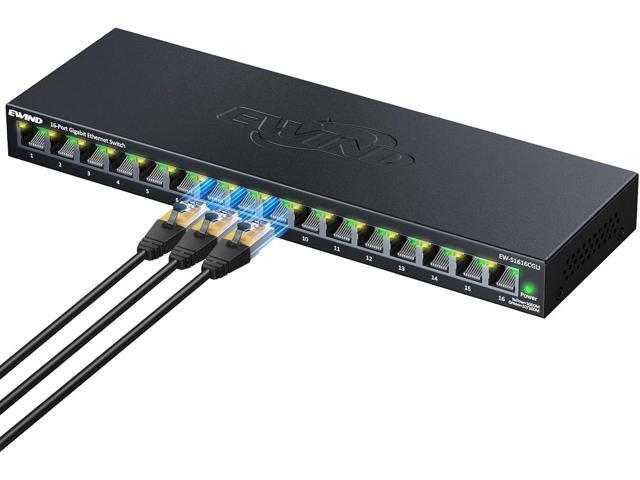 Click here for EWIND 2025 Upgraded 16 Port Gigabit Ethernet Switc... prices