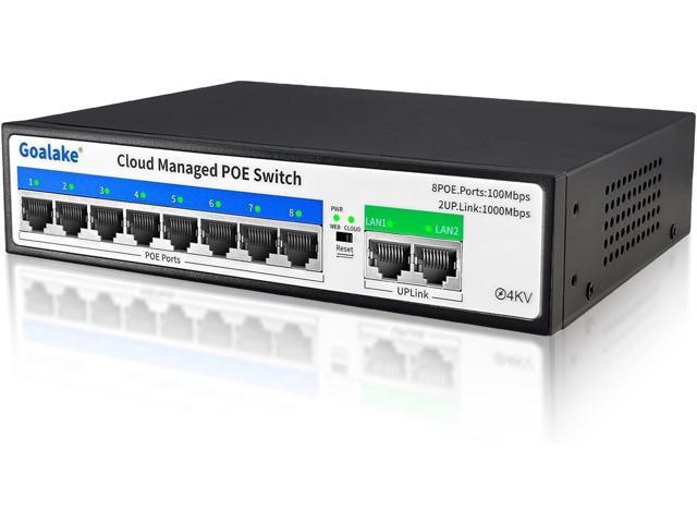 Click here for 10-Port PoE Switch (8 PoE Ports@120W Built-in Powe... prices
