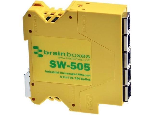 Click here for Brainboxes Ethernet Switch 5 Port SW-505 prices