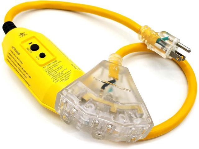 Click here for 3 ft GFCI Extension Cord - 12 Gauge Outdoor Extens... prices