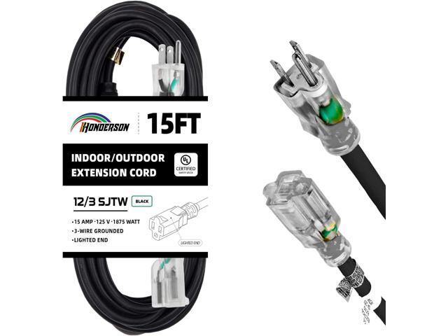 Click here for Indoor Outdoor Extension Cord Weatherproof with Li... prices