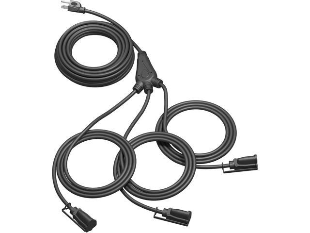 Click here for DEWENWILS Outdoor Extension Cord 1 to 3 Splitter... prices
