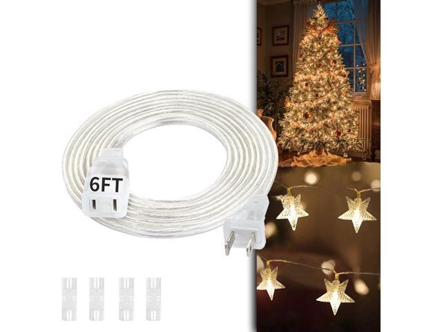 Click here for Clear Extension Cord 6 Feet  UL-Certified Power Ex... prices
