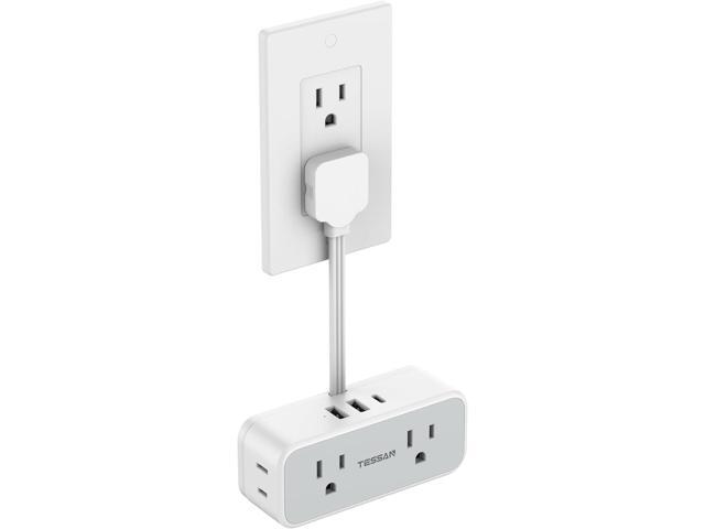 Click here for TESSAN Multi Plug Wall Outlet Extender  6 inch Sho... prices