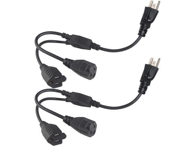 Click here for Power Cord Extension Y Splitter - KUNCAN 2 Way Out... prices