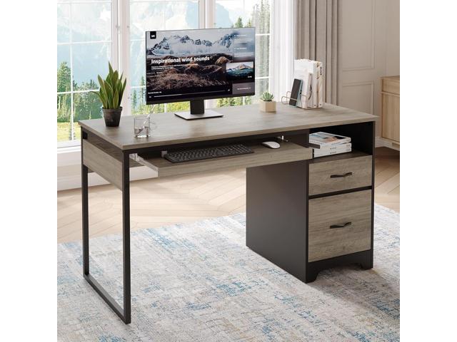 Click here for Bestier 48 Computer Desk with Drawers  Office Desk... prices