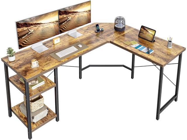 Click here for CubiCubi L Shaped Desk  59.1 Inch Reversible Corne... prices