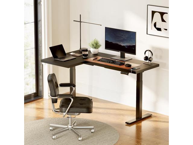 Click here for SANODESK 63-Inch Large Dual Motor L-Shaped Electri... prices