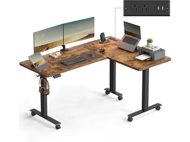 Click here for VASAGLE L Shaped Electric Standing Desk  63 x 47.2... prices