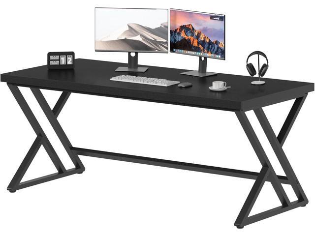 Click here for LVB Modern Black Computer Desk  Long Industrial Ho... prices