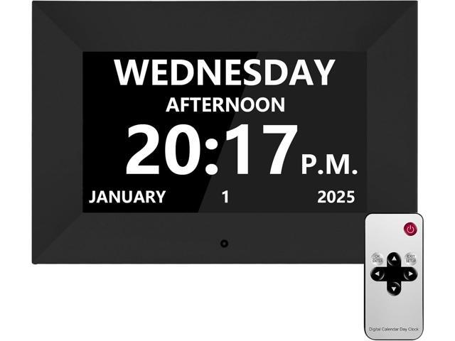 Click here for Bgift 7 Inch Digital Alarm Clock with Date and Day... prices