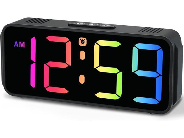 Click here for Peakeep Small Tiny Digital Alarm Clock Plug in for... prices